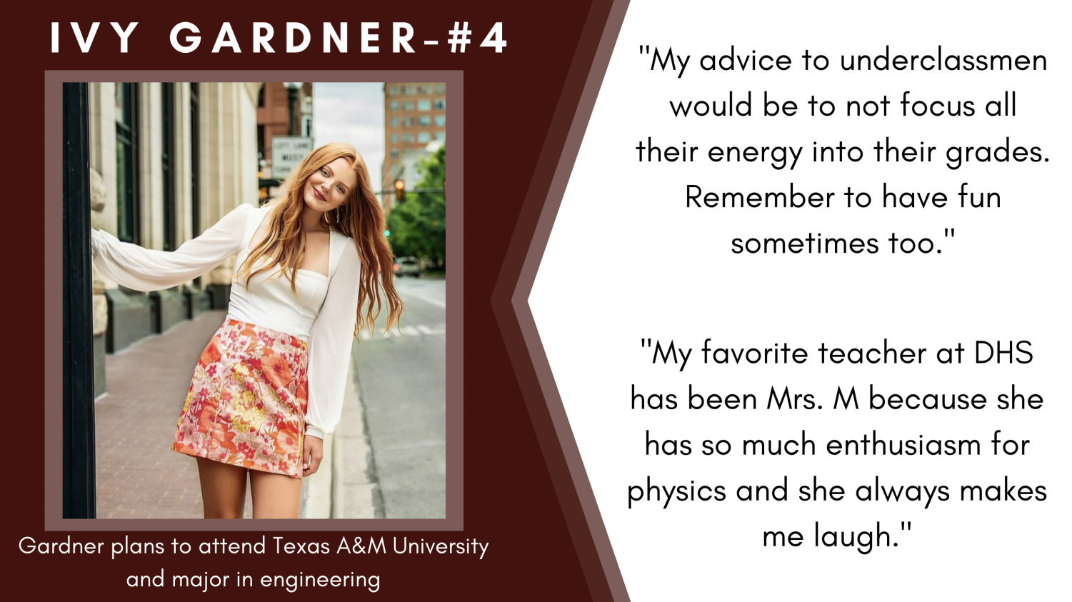 Ivy Gardner- 2023 Top Ten Graduate – The Journal Online